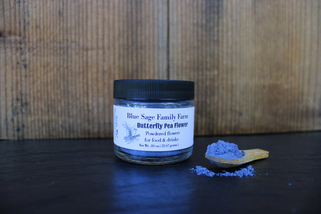 Butterfly Pea Flower Powder ~ Blue Butterfly Pea Flower – Blue Sage ...