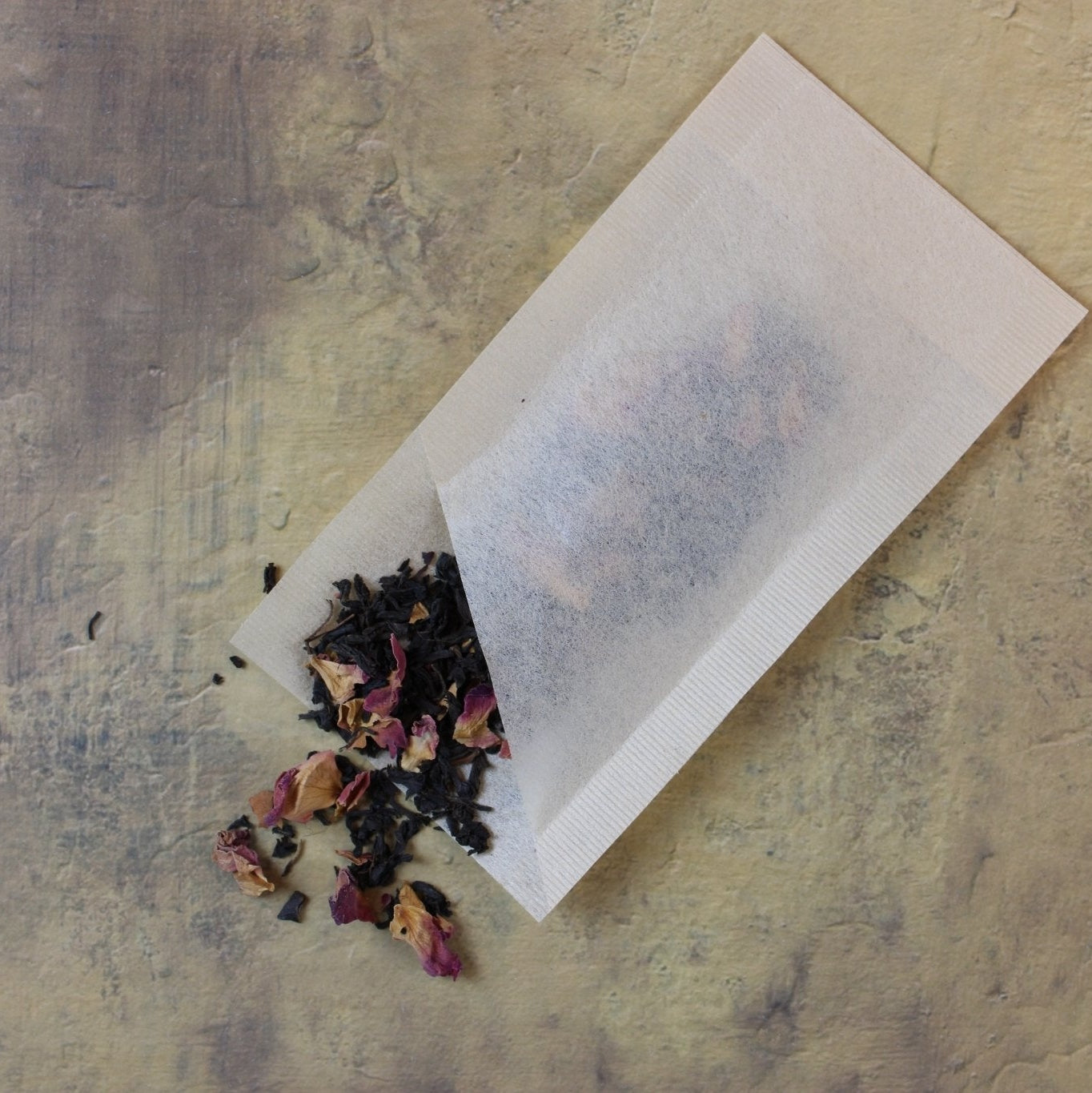 Single Use Tea Bags Made from 100% Biodegradable Natural, Unbleached ...